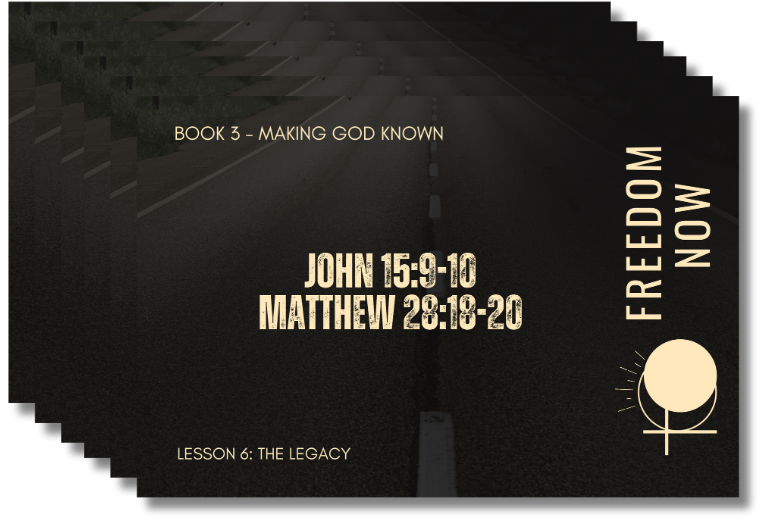Memory Verse Pack- FREEDOM NOW Book 3: MAKING GOD KNOWN – Cultivating ...
